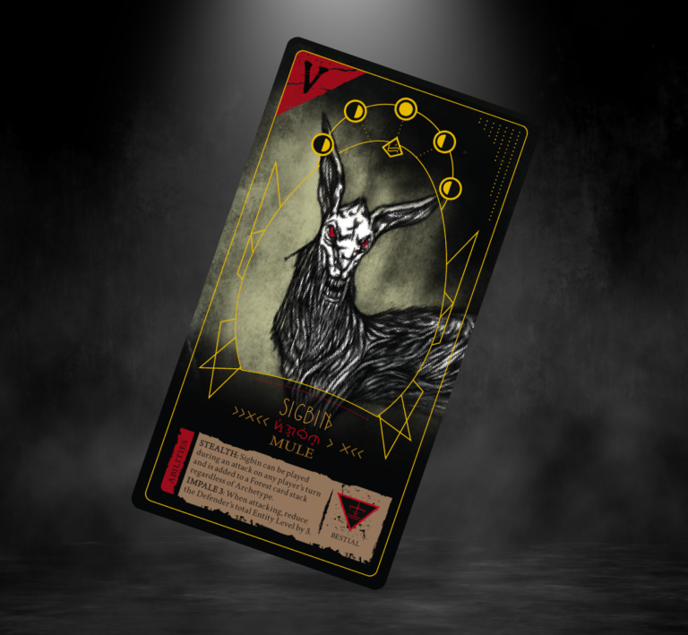 Special Edition Lagim Sigbin Card - Lagim Card Game